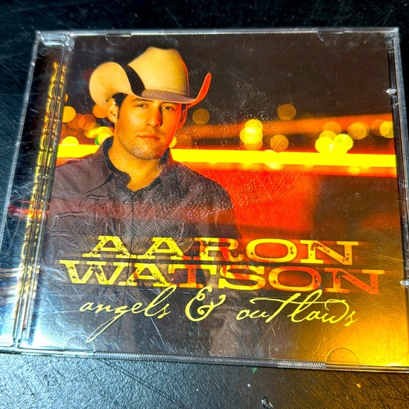 Media | Angels And Outlaws By Aaron Watson Cd 208 Big Label Records ...